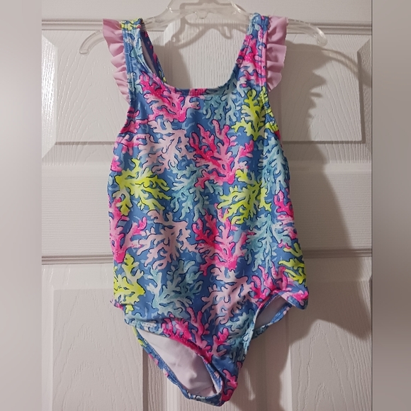 crown & ivy | Swim | Crown And Ivy Kids Girls 6 Bright Neon Piece ...